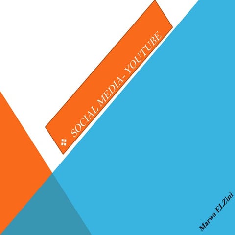 Social media youtube | PPT