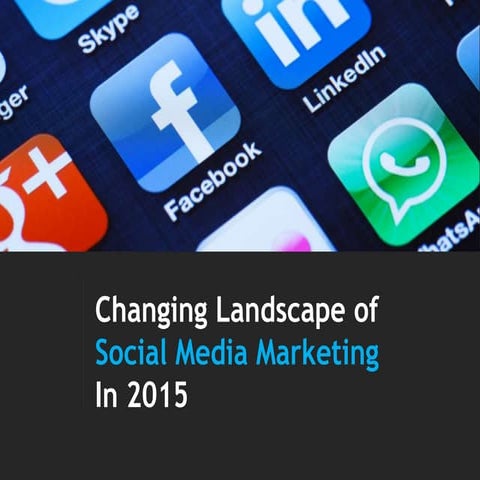 How Social Media Marketing has changed | PPTX
