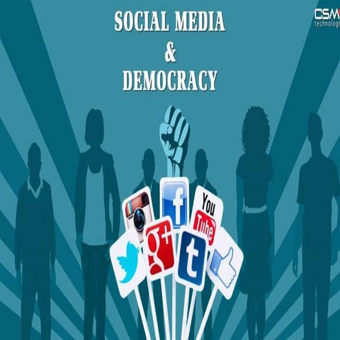 Social media and democracy | PPTX
