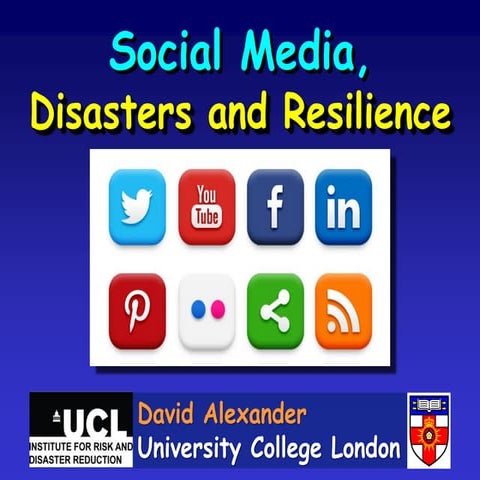 Social media and disasters | PDF