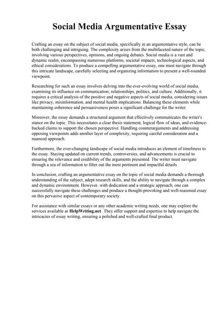 Essay On Social Networking.pdf