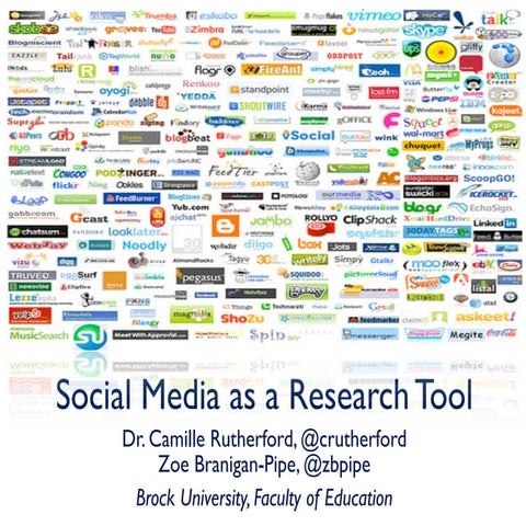 Social media as a research tool | KEY | Social Networking | Internet