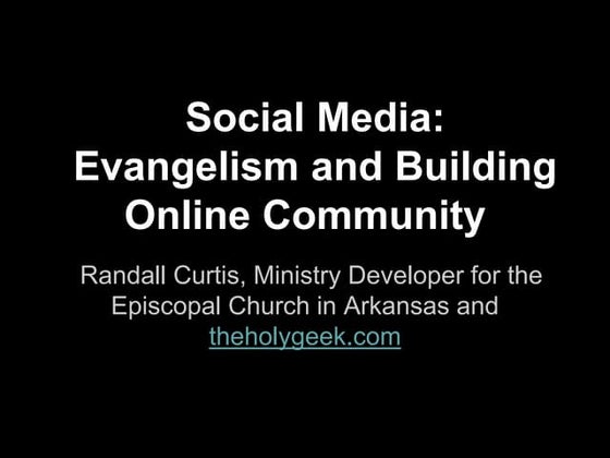 The Christian and Social Media.ppt