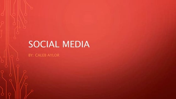 Social Media Emily Weide | PPT