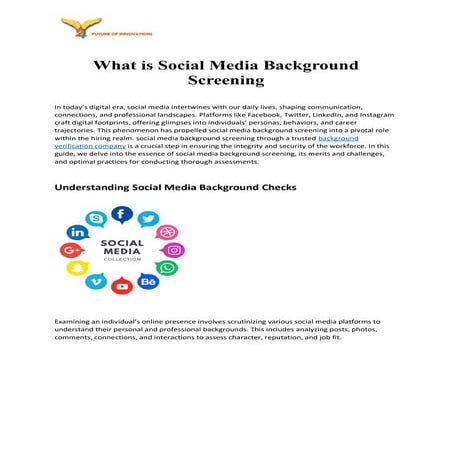 Why Social Media Check is Essential for Background Screening.docx