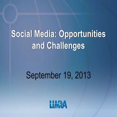 Social Media: Opportunities and Challenges | PPTX
