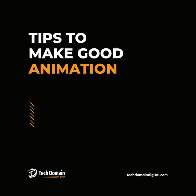 Tips to make Animation | PDF