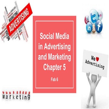 Social media chapter 5 | PPTX
