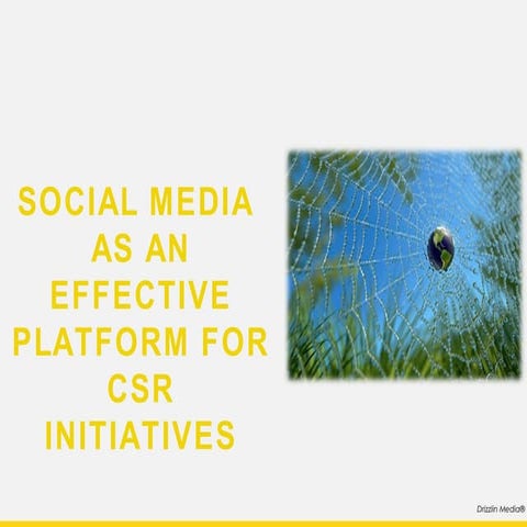 CSR & Social Media | PDF
