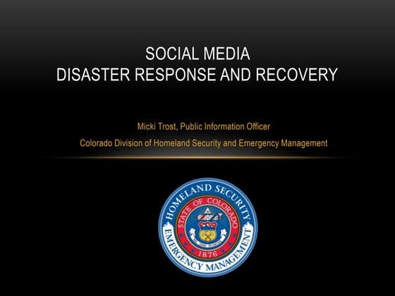 Colorado fire chiefs presentation micki trost 2017 | PPT