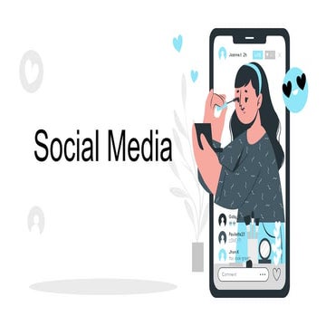 Project on Social Media and it's effects for English | PPTX
