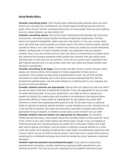 High School Social Media Presentation | PPT