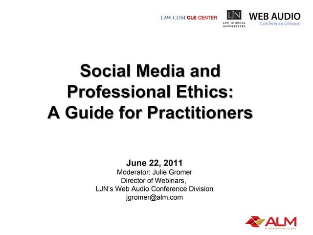 Professional and Ethical Impact of Using Social Networking in a Profe…