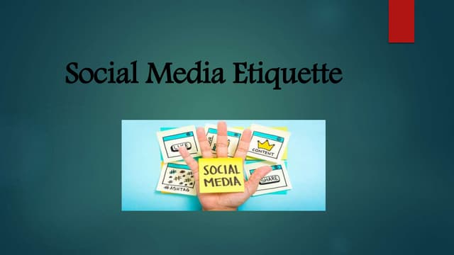 Lesson 2 Netizenship and Netiquette in Online Communities | PDF