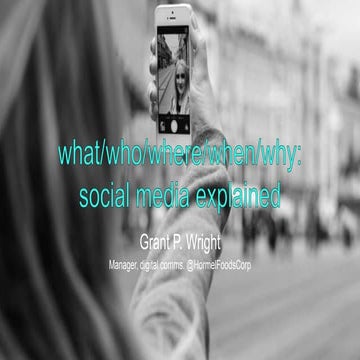 Social media explained | PPTX