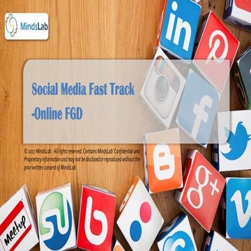 Social media fast track-Mindslab | PPT