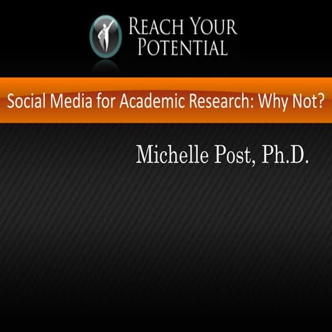 DrPost Social Media for Academic Research | PDF