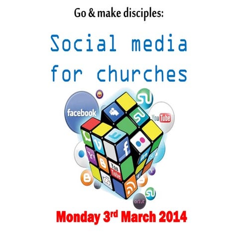 Social media as evangelism | PPTX