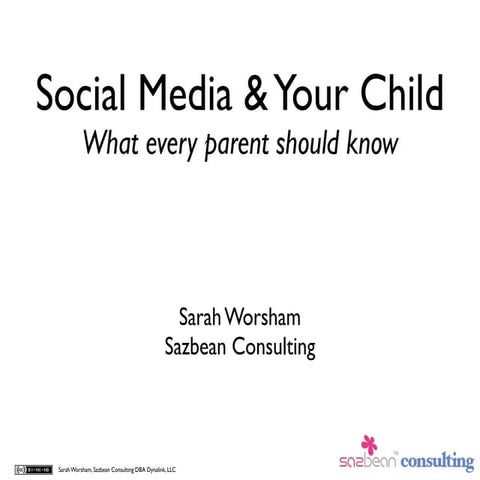 Social Media & Your Child -- What Every Parent Should Know | PDF ...