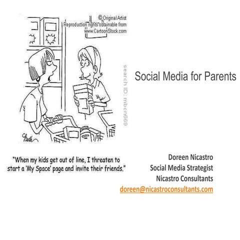 Social Media Tips for Parents | PPTX