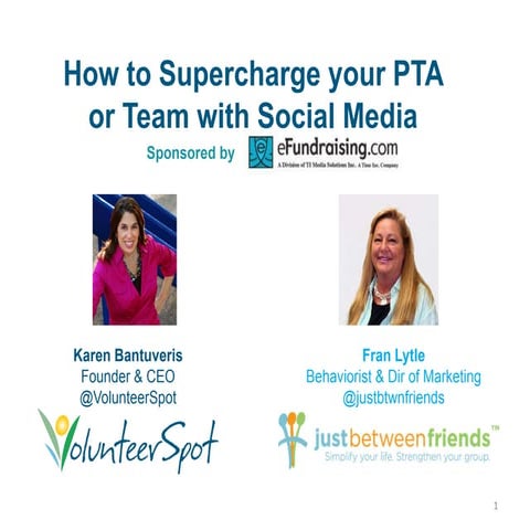 Social Media for PTAs, PTOs and Teams | PDF | Social Networking | Internet