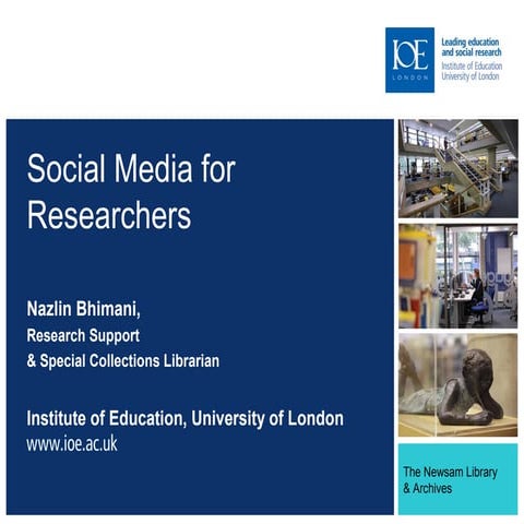 Social Media for Researchers | PPT
