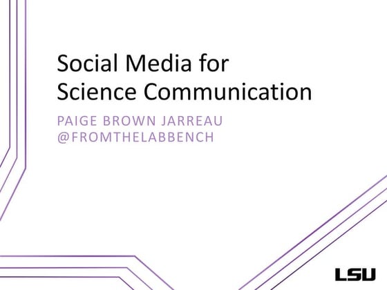 Using Social Media in Research | PPT