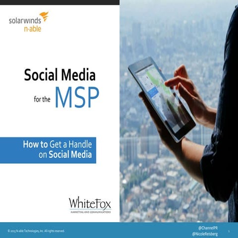 Social Media for the MSP | PPT