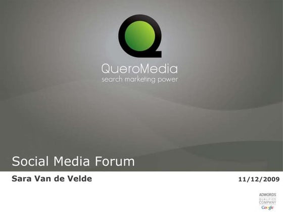 Social Media Forum | PPT