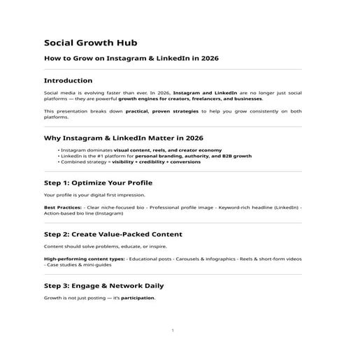 Social Media Growth Infographic Guide (slide Share).pdf