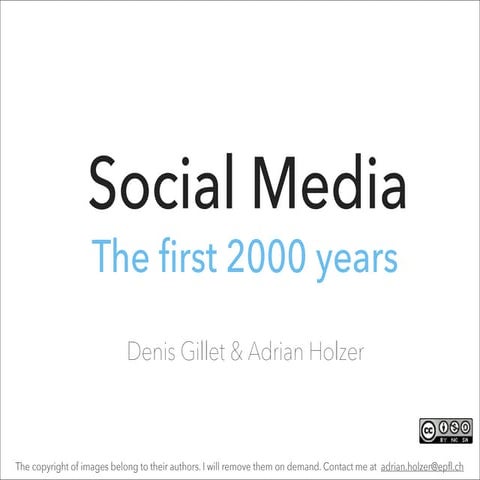 Social media history | PPT