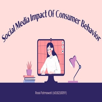 Social media impact of consumer behavior | PDF