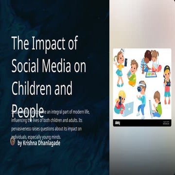 SOCIAL MEDIA INFLUENCE on teenagers today | PPTX