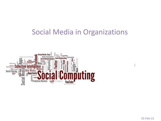 Chapter 7/Social Computing | PPT | Social Networking | Internet