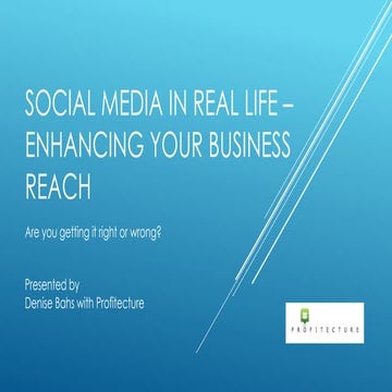 7 Greatest Social Media Myths | PPTX
