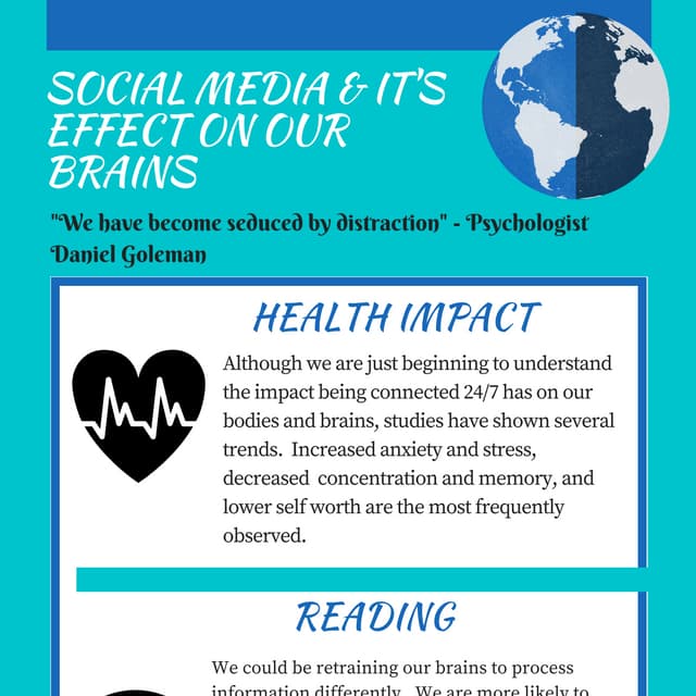 Social media & it's effects on our brains | PDF