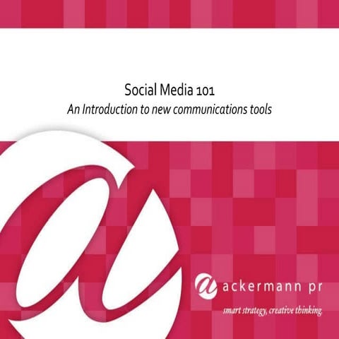 Social media lunch and learn series, Aug. 17th part b | PPT