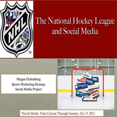 The NHL and Social Media | PPT | Field Hockey | Sports