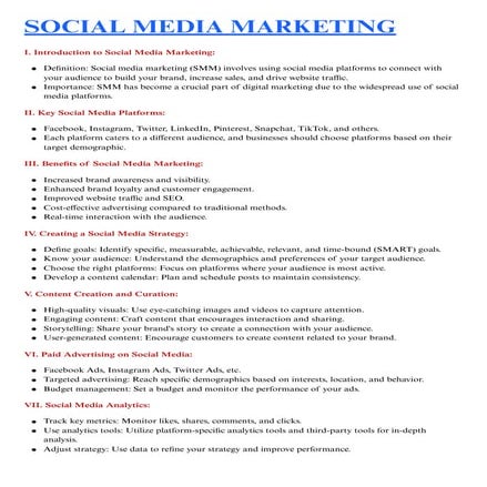 Social Media Marketing Pdf