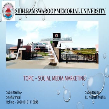 Social Media Marketing Classroom Pptx