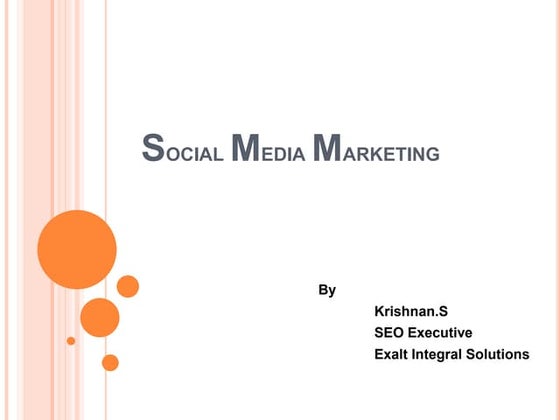 Social Media Marketing PowerPoint Presentation | PPT
