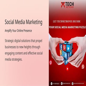 Social Media Marketing Service Provider in Gurgaon | PPTX