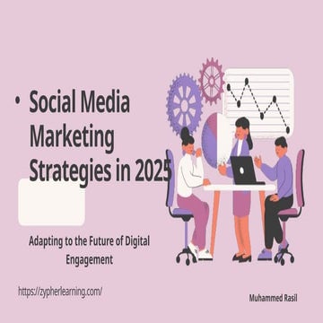 Social Media Marketing Strategies In 2025 Pptx