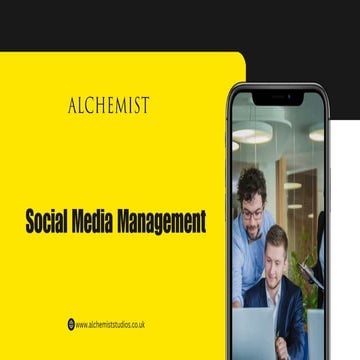 Welcome to Alchemist Studios, a UK-based creative agency. | PPT