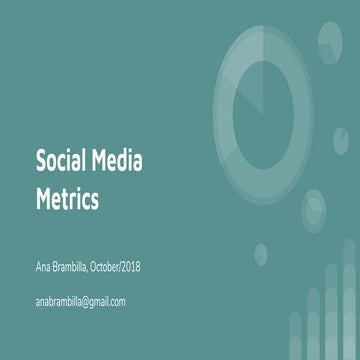 Social Media Metrics | PDF