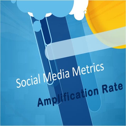 Social media metrics amplification rate | PPT