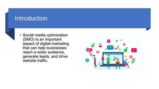 Introduction of Social media optimization | PDF