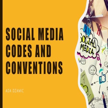 Social Media Page Codes and Conventions.pptx