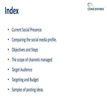 Social media plan for Concentrix Egypt "Convergys Egypt" | PPT