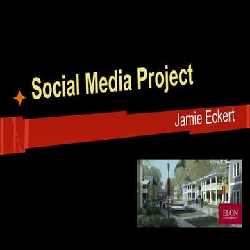 Social media project | PPT